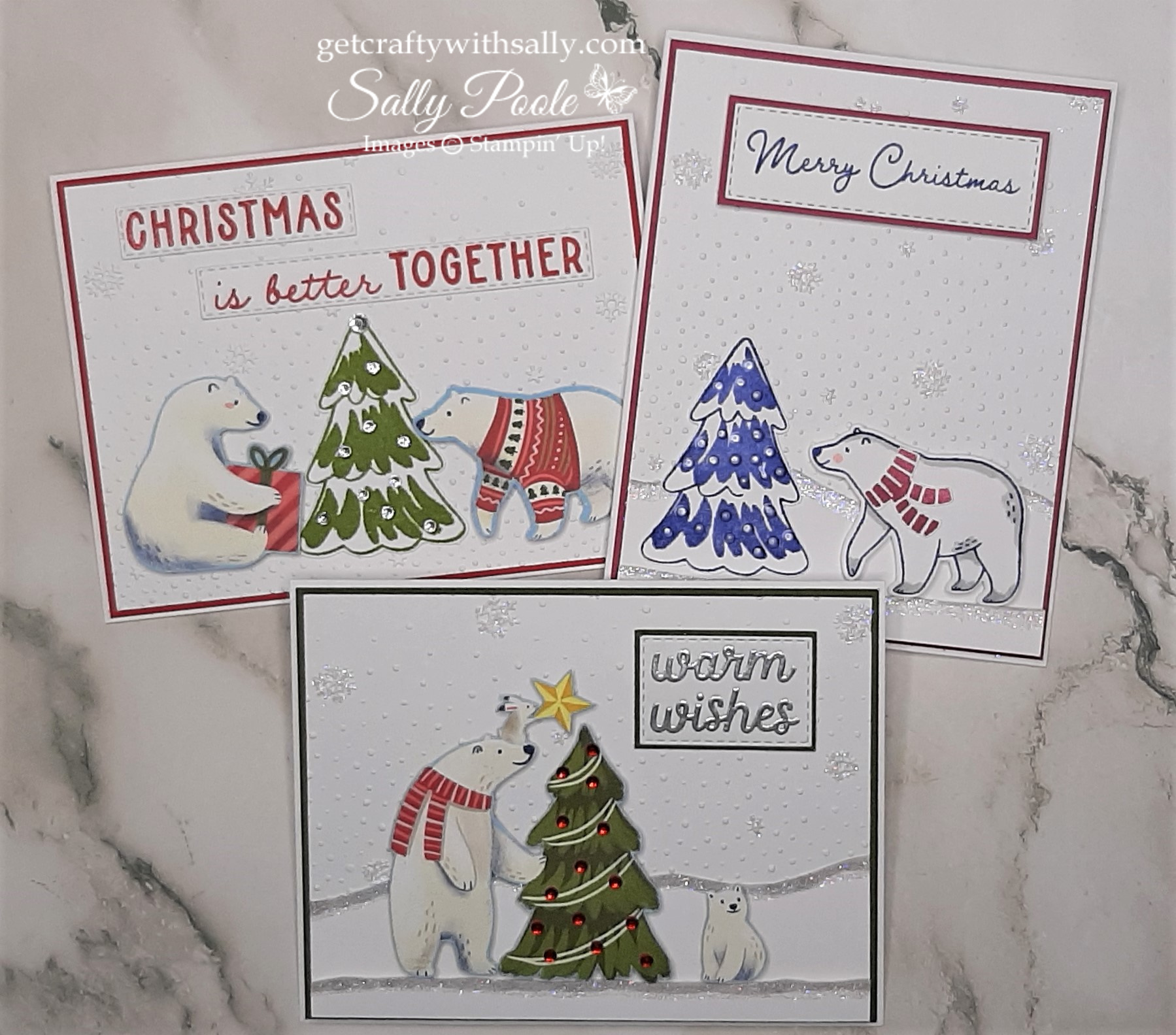 Stampin' Up! BEARY CUTE Bundle & BEARY CHRISTMAS DSP - Get Crafty With ...