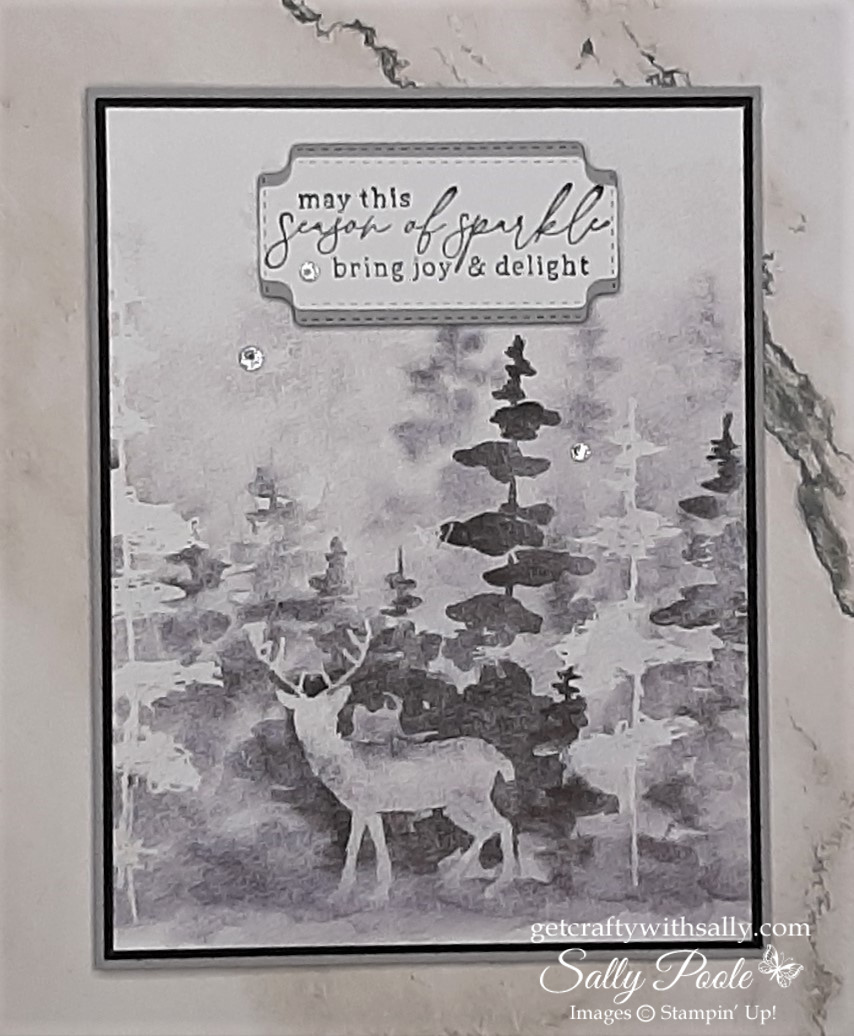 Stampin' Up! Winter Meadow Deer Card - Great for Beginners! - Get ...