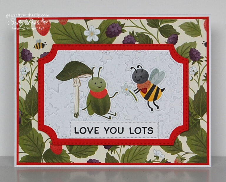 Stampin' Up! SWEET BUGS and CUTE AS A BUG! - Get Crafty With Sally